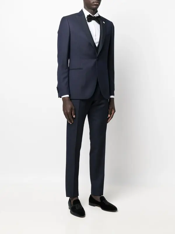 LARDINI Single Breasted Suit - Blue