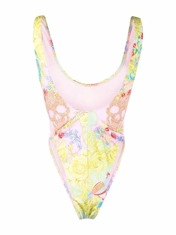 Philipp Plein Skull-print One-piece Swimsuit
