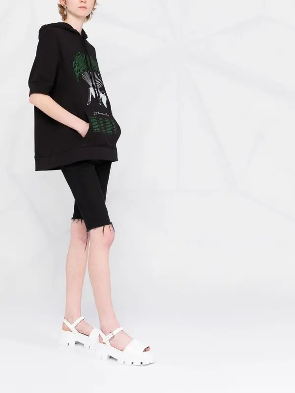 Raf Simons Grimrawler-print Hoodie