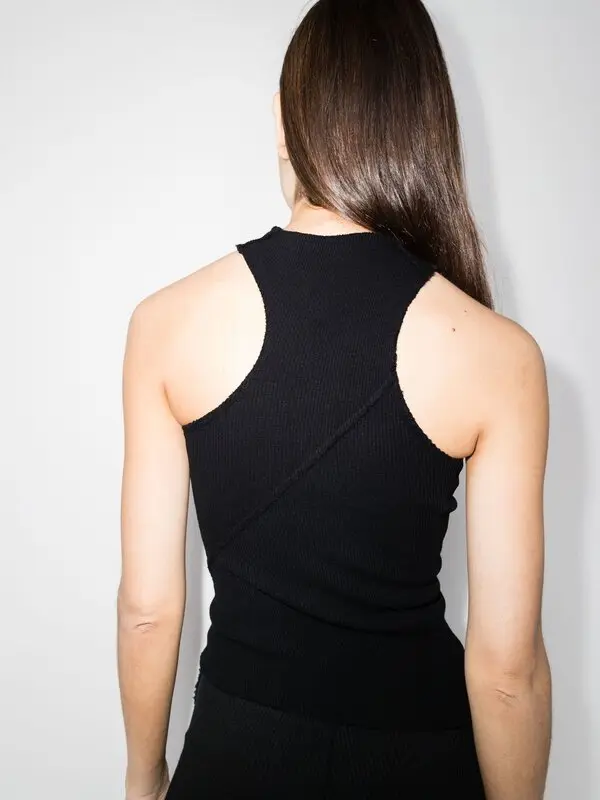 TALIA BYRE Button-up Asymmetric Vest