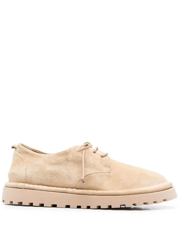 Marsèll Suede Derby Shoes - Neutrals