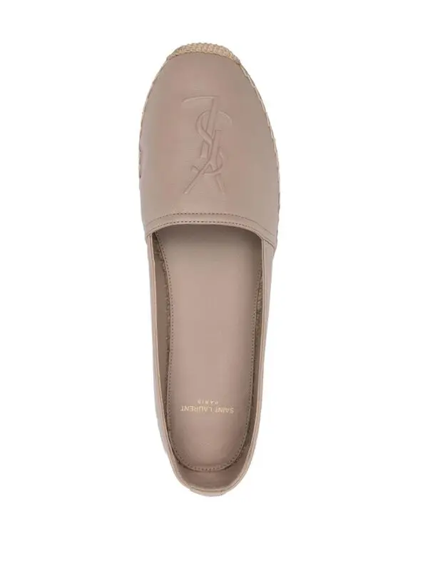 Saint Laurent Cassandre Espadrilles - Neutrals