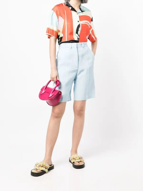 Casablanca Tailored High-waist Shorts