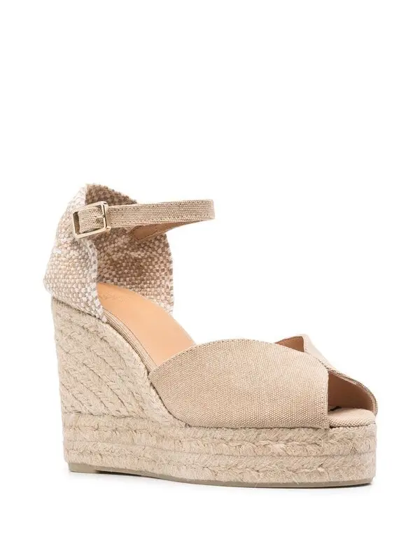 CastaÑer Bianca 115mm Espadrilles - Neutrals