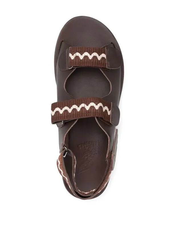 ANCIENT GREEK SANDALS Olympos Touch-strap Leather Sandals