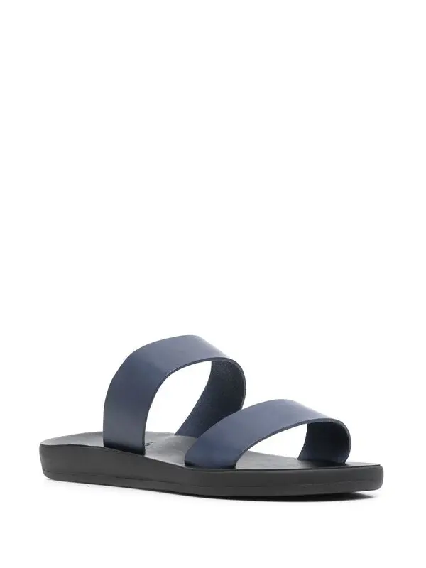 ANCIENT GREEK SANDALS Ulysses Comfort Leather Sandals - Blue