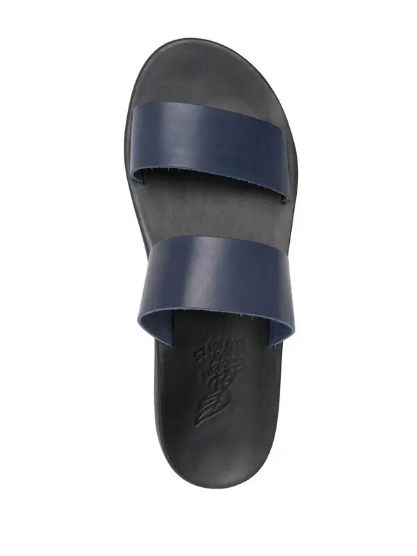 ANCIENT GREEK SANDALS Ulysses Comfort Leather Sandals - Blue