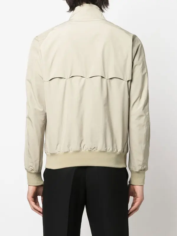 BARACUTA G9 Harrington Bomber Jacket - Neutrals