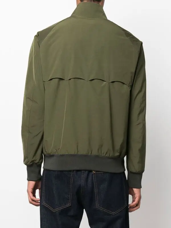 BARACUTA Zip-up Jacket - Green