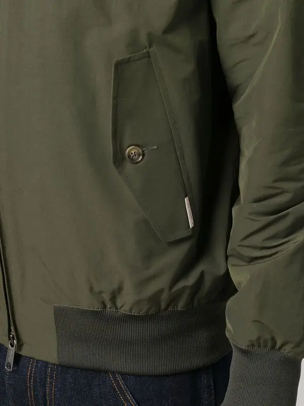 BARACUTA Zip-up Jacket - Green