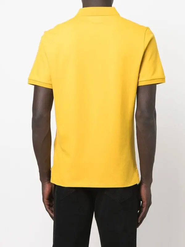 C.P. COMPANY Logo-patch Polo Shirt - Yellow