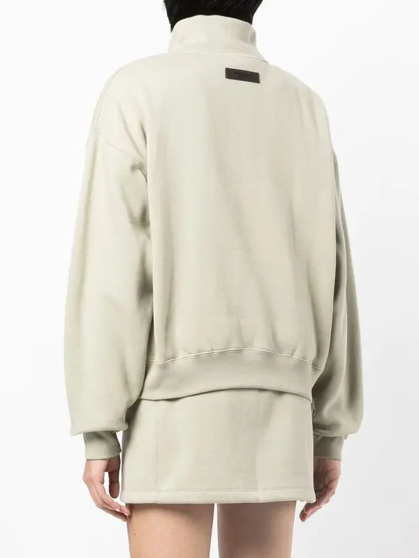 Fear Of God Zip-front Funnel Neck Jumper