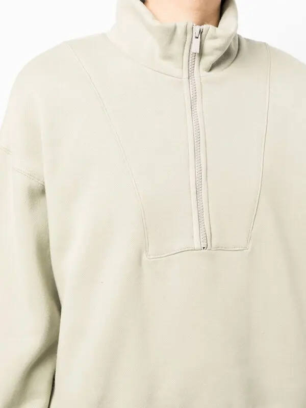 Fear Of God Zip-front Funnel Neck Jumper