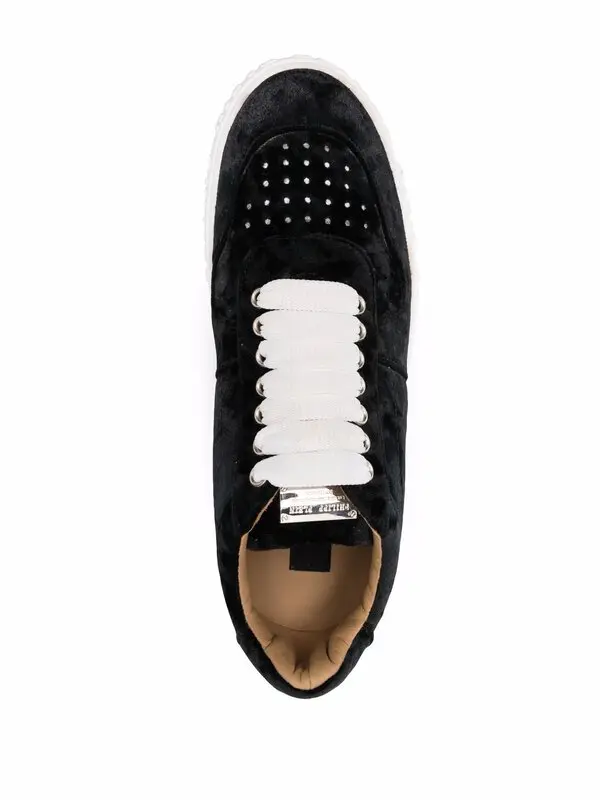 Philipp Plein Hurrican Low-top Sneakers - Black
