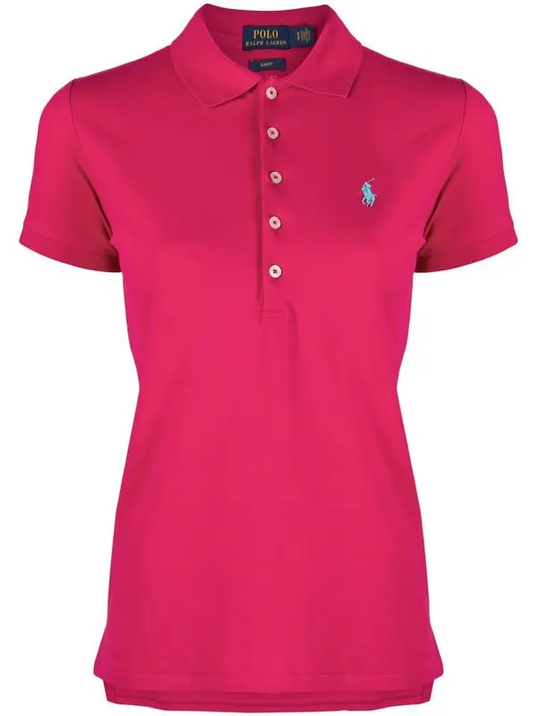 Polo Ralph Lauren Polo Pony Polo Top - Pink