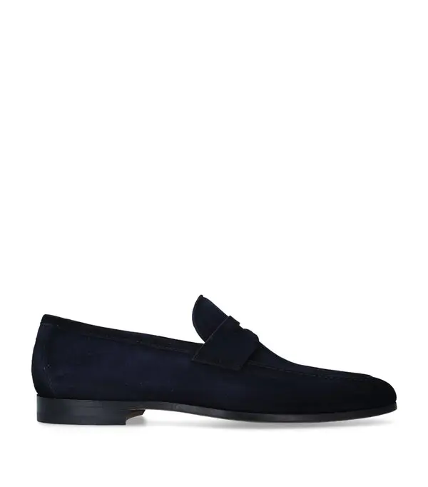 Magnanni Suede Delos Loafers