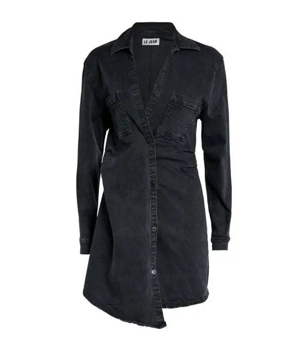 LE JEAN Denim Eliza Mini Dress