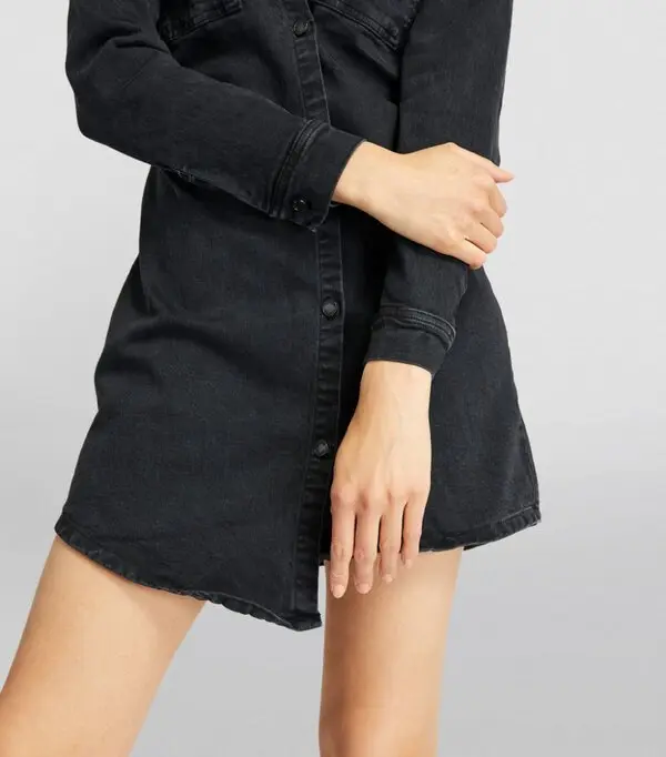 LE JEAN Denim Eliza Mini Dress