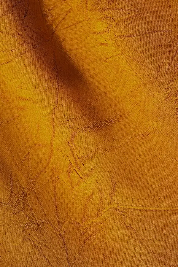 Rodebjer Crinkled Satin Midi Skirt
