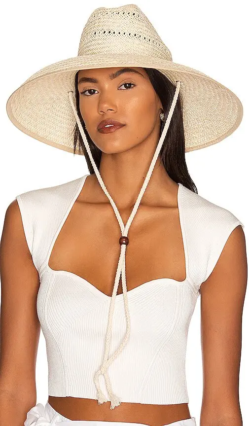 Lack Of Color The Vista Straw Hat - Natural & White