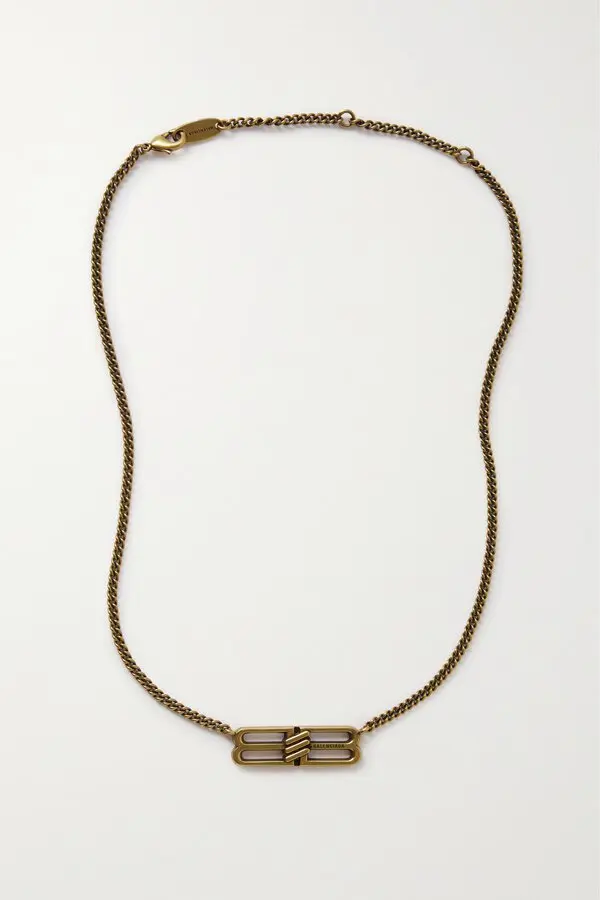 Balenciaga License -tone Necklace