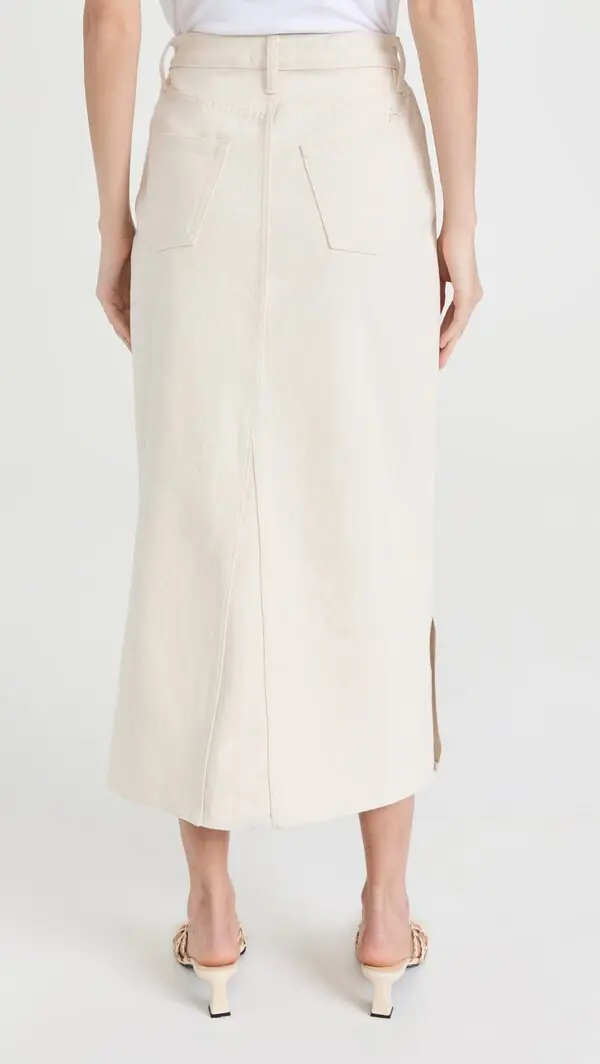 Still Here Panama Denim Skirt