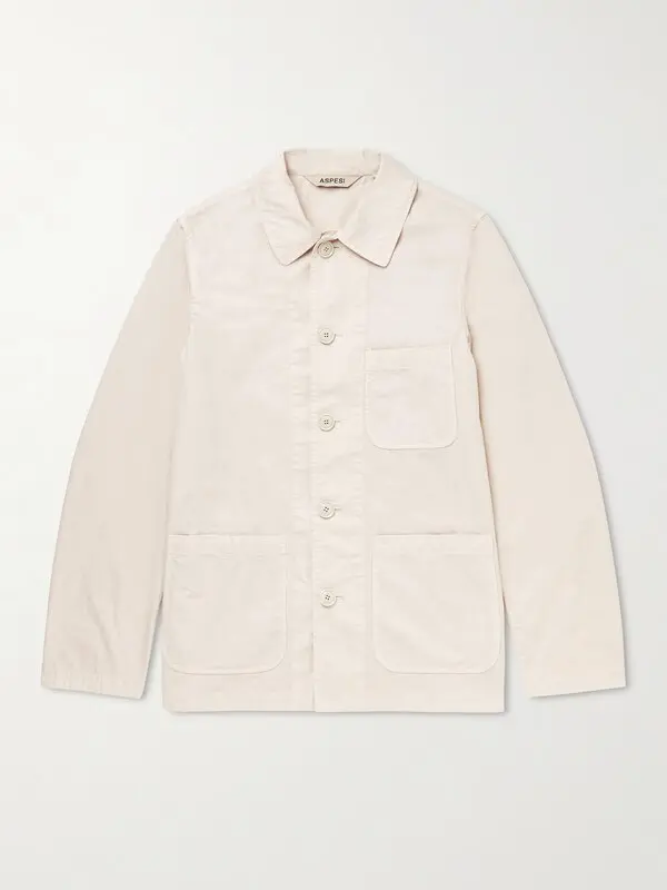 Aspesi Garment-dyed Cotton Jacket