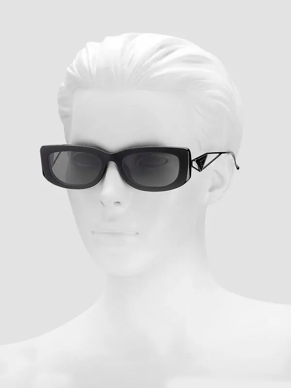 Prada 53mm Rectangle Sunglasses