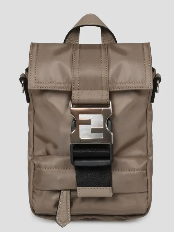 fendiness mini backpack Fendi Ness Mini Backpack - Brown