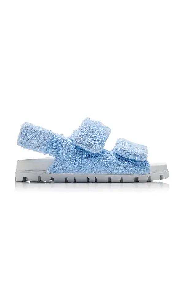 Miu Miu Lifestyle Terry Sandals