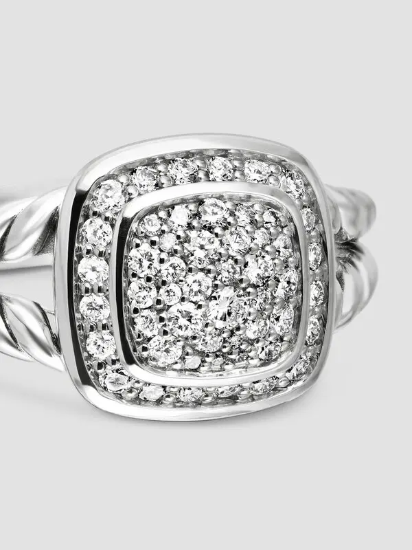David Yurman Petite Albion Ring In Sterling