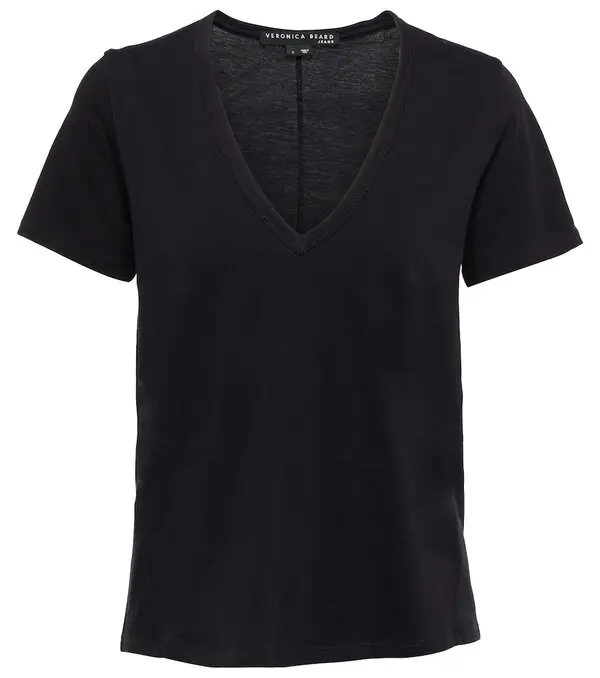 Veronica Beard Cindy V-neck T-shirt