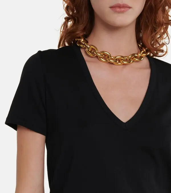 Veronica Beard Cindy V-neck T-shirt