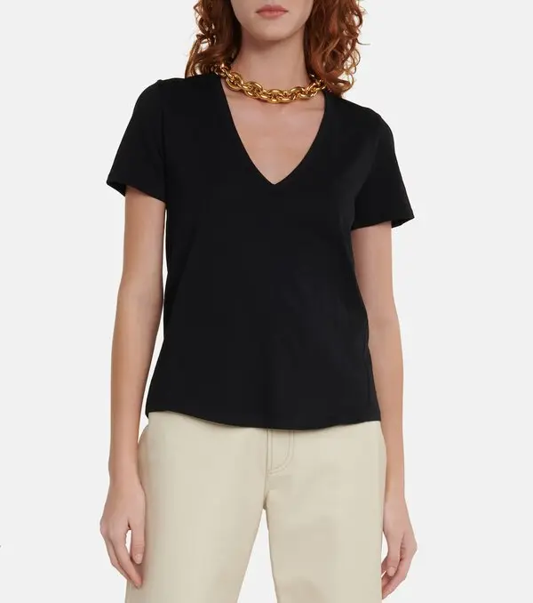 Veronica Beard Cindy V-neck T-shirt