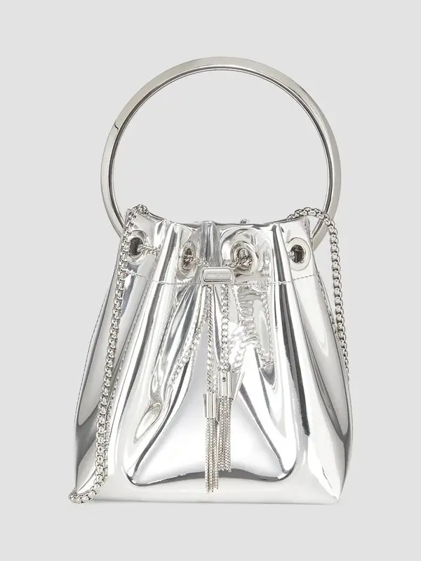 JIMMY CHOO Bon Bon Mini Bag - Silver