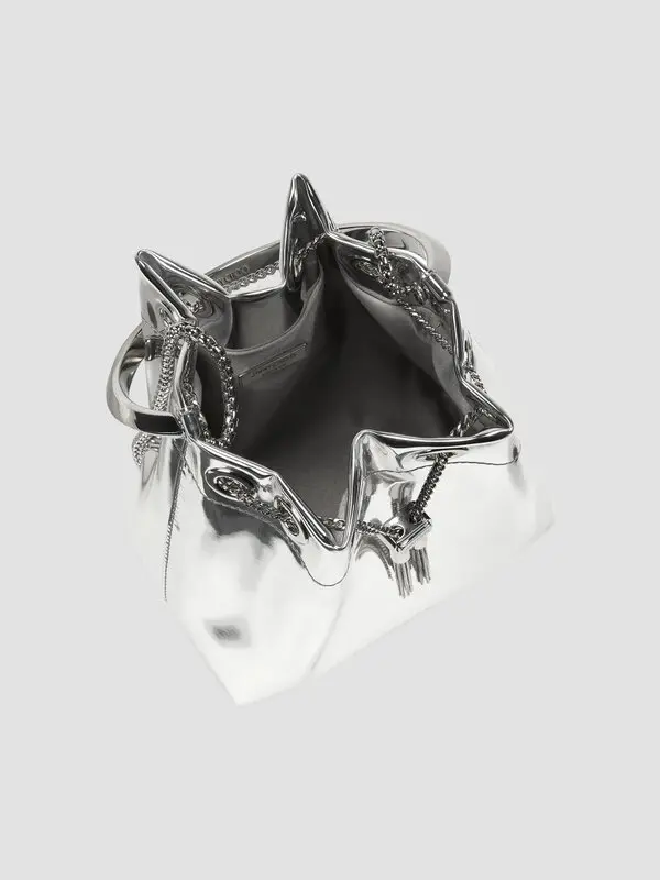 JIMMY CHOO Bon Bon Mini Bag - Silver