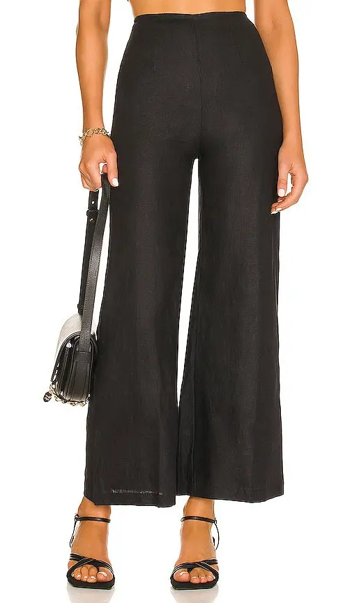 Faithfull The Brand Ottavio Linen Wide-leg Pants
