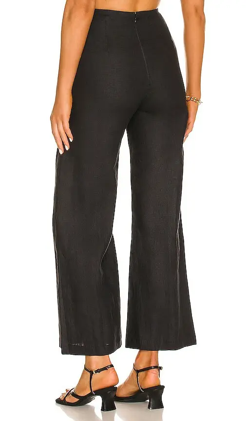 Faithfull The Brand Ottavio Linen Wide-leg Pants