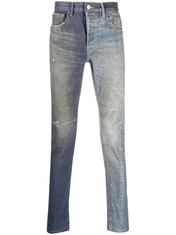 PURPLE BRAND Low-rise Skinny Jeans