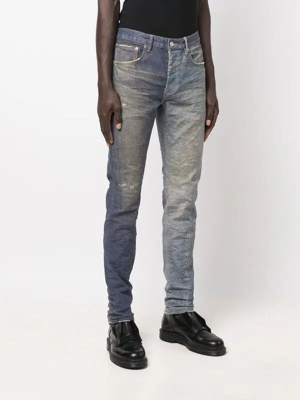 PURPLE BRAND Low-rise Skinny Jeans