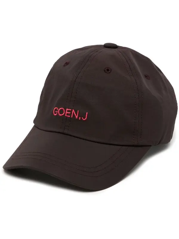 Goen.j Embroidered-logo Baseball Cap - Black