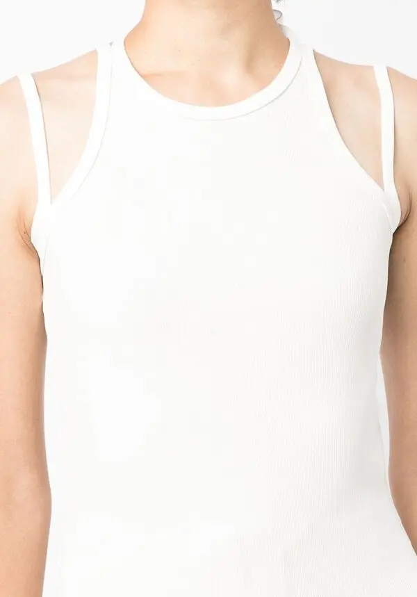 DION LEE Round Neck Tank Top