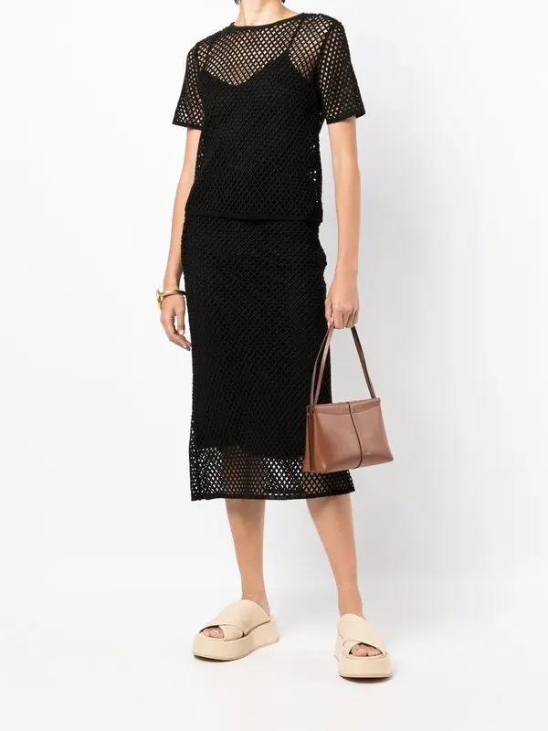 Goen.j A-line Mid-length Skirt