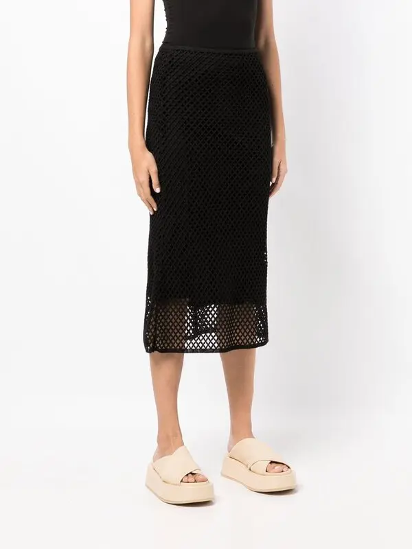 Goen.j A-line Mid-length Skirt