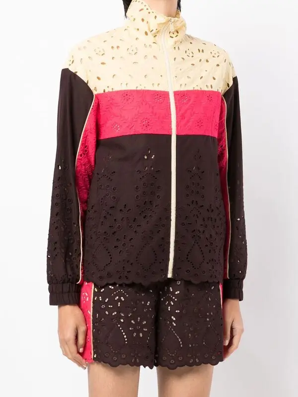 Goen.j Colour-block Track Jacket