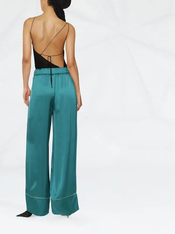 Off-White High-waisted Palazzo Trousers