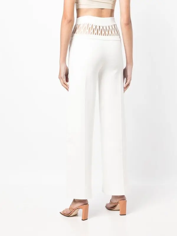 DION LEE Net-panel Trousers