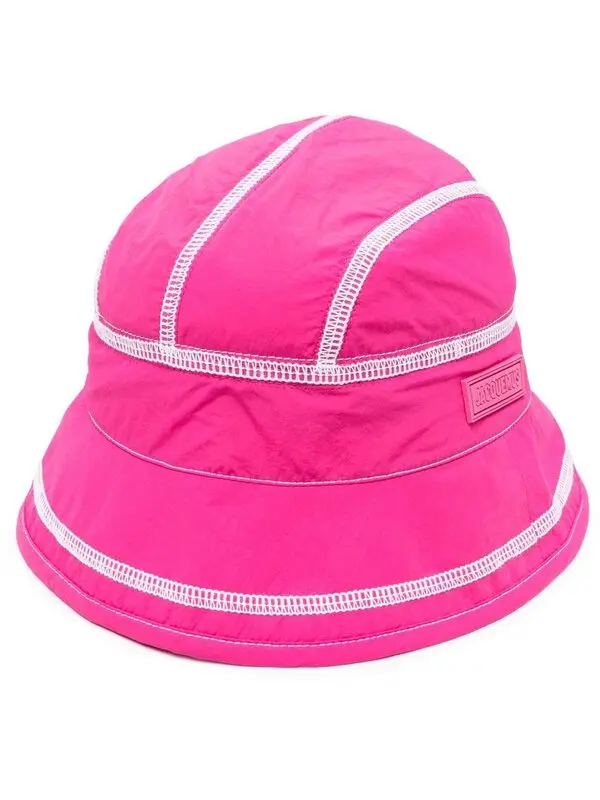 Jacquemus Logo-patch Bucket Hat