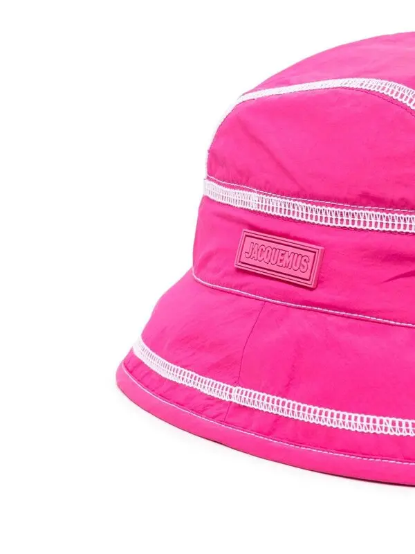 Jacquemus Logo-patch Bucket Hat
