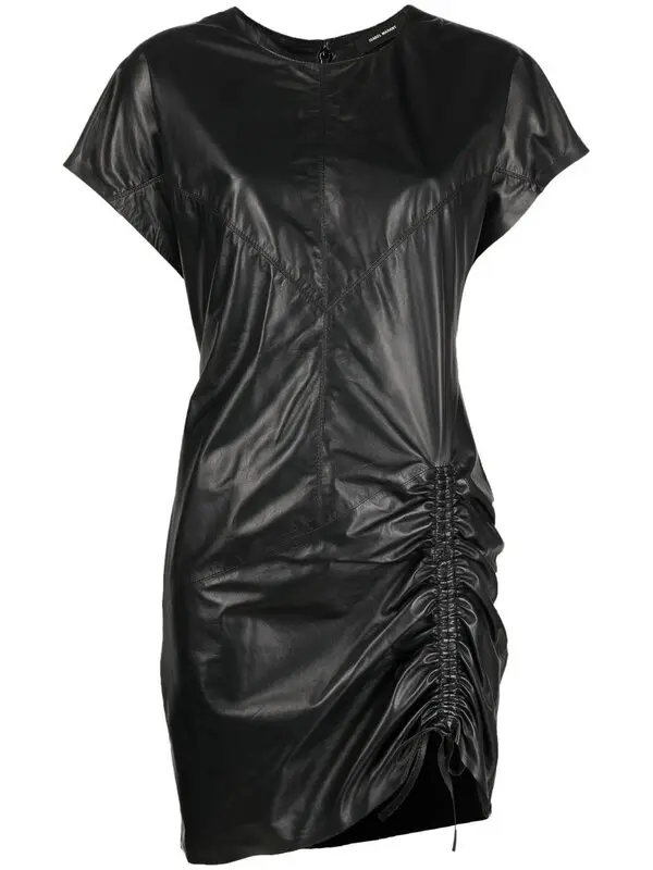 Isabel Marant Adelissa Leather Mini Dress